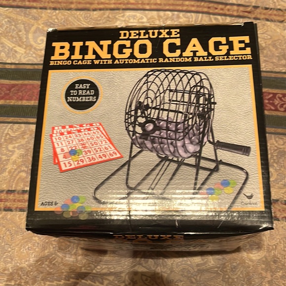 Toys | Deluxe Bingo Cage New With Box | Poshmark